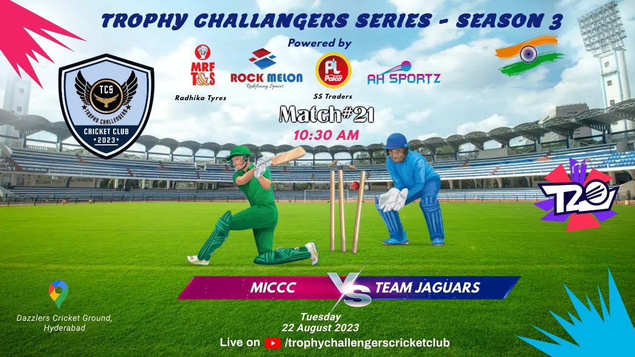 Trophy Challengers Series (TCS): Season 3 | Match 21 | MICC Vs Team ...