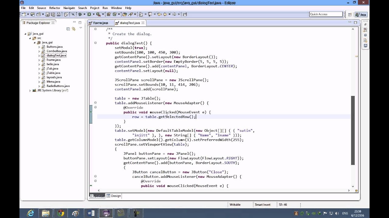 19 การใช้งาน Dialog - YouTube