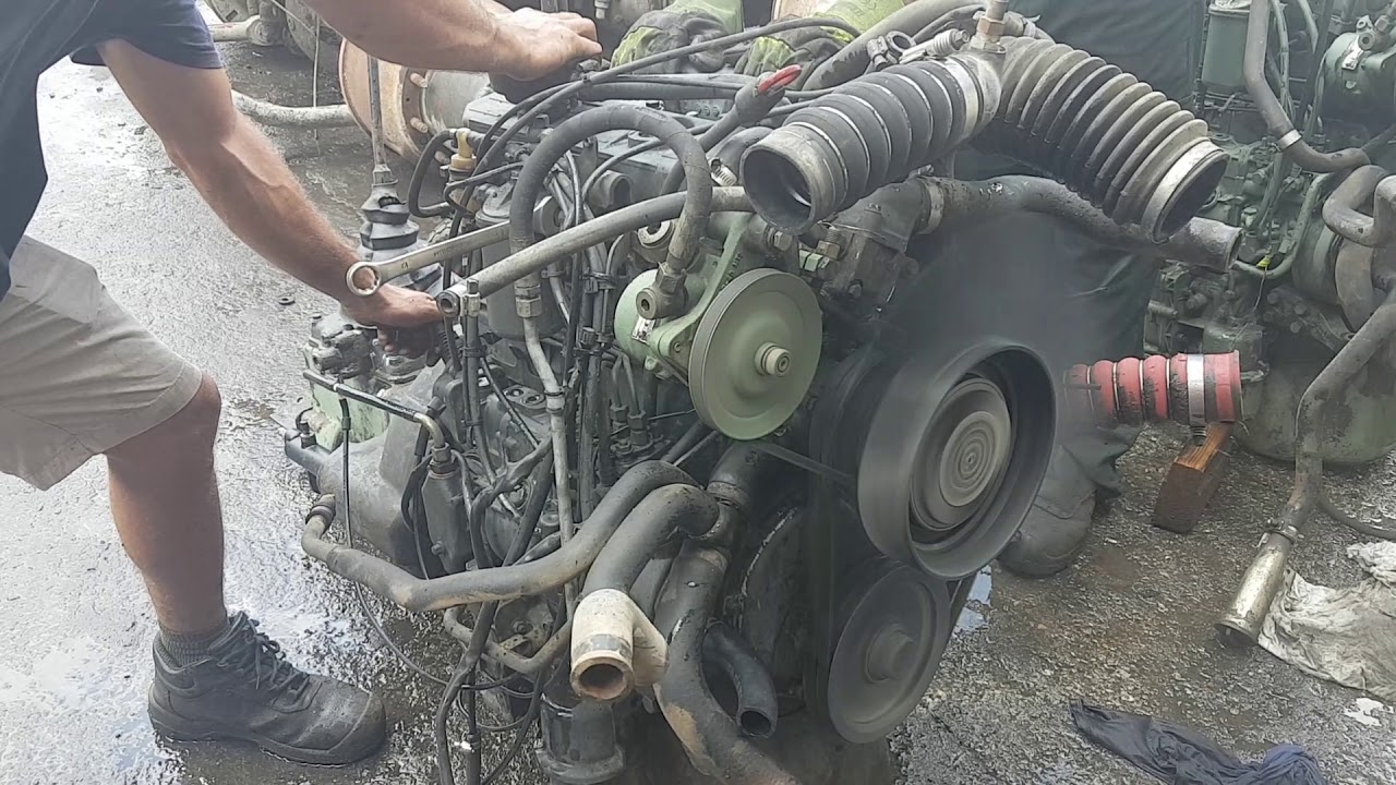 MERCEDES OM364LA ENGINE - YouTube