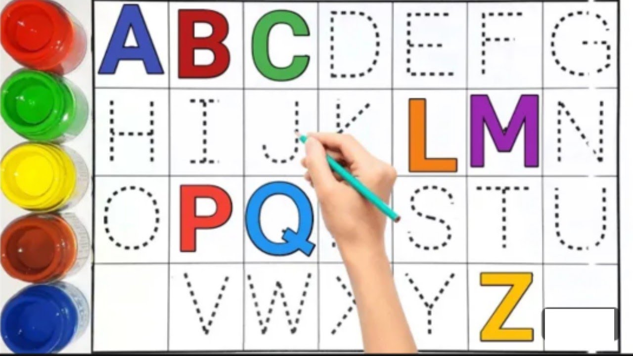 Abcd drawing for kids , Cartoon abcd, Abcd rhymes train song,421 - YouTube