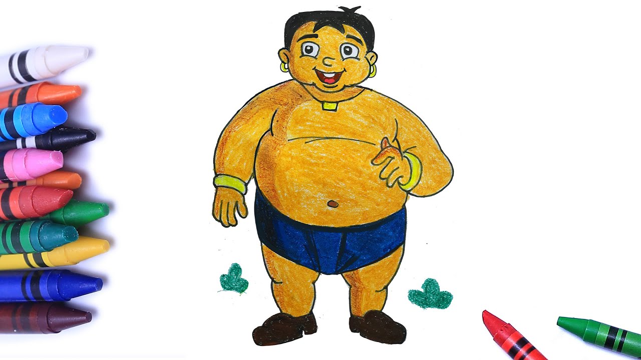 Learn Step by step KALIA drawing and color - YouTube