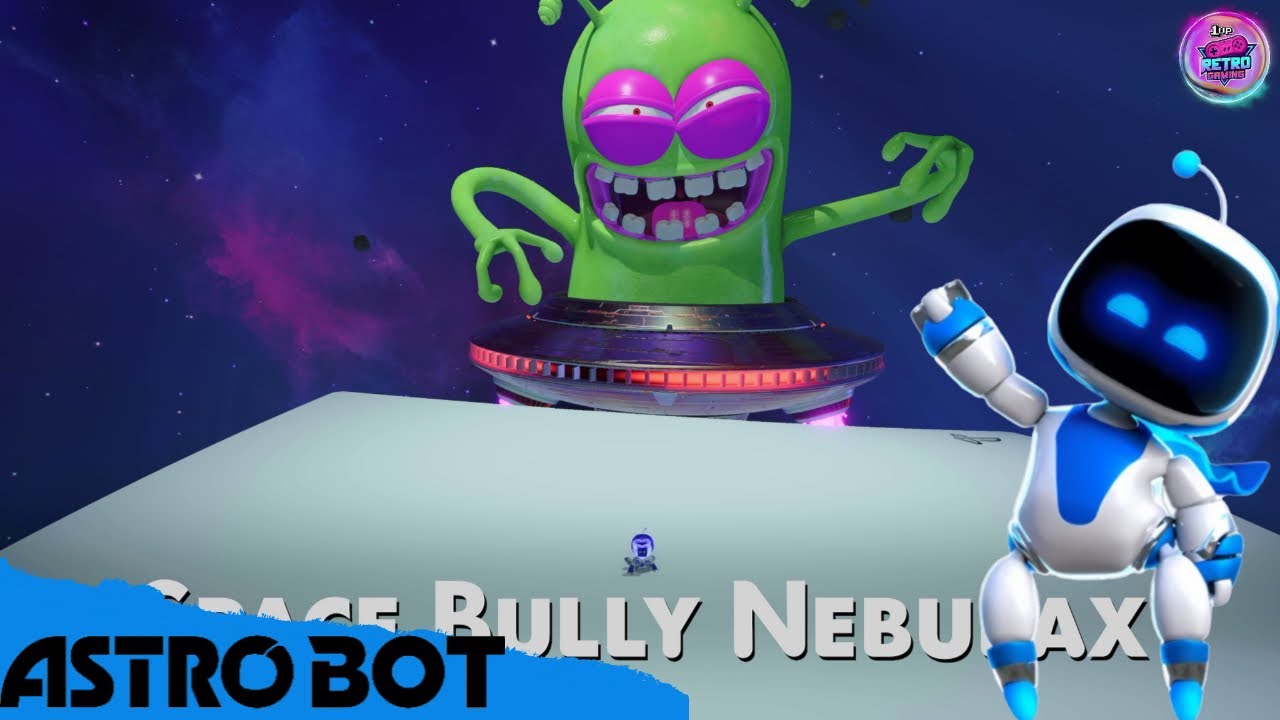 Astro Bot - Space Bully Nebulax -All Bots & Puzzle Pieces PS5 Gameplay - YouTube