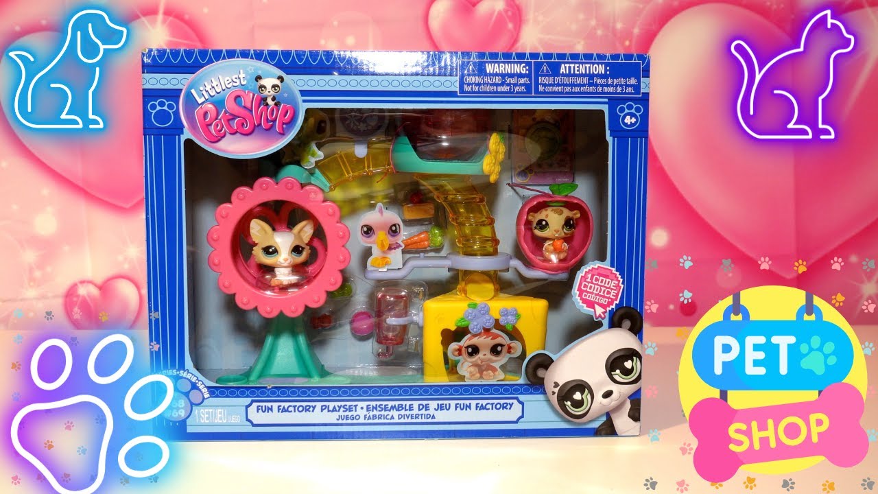 Creating Memories: Unboxing the Littlest Pet Shop Fun Factory! - YouTube