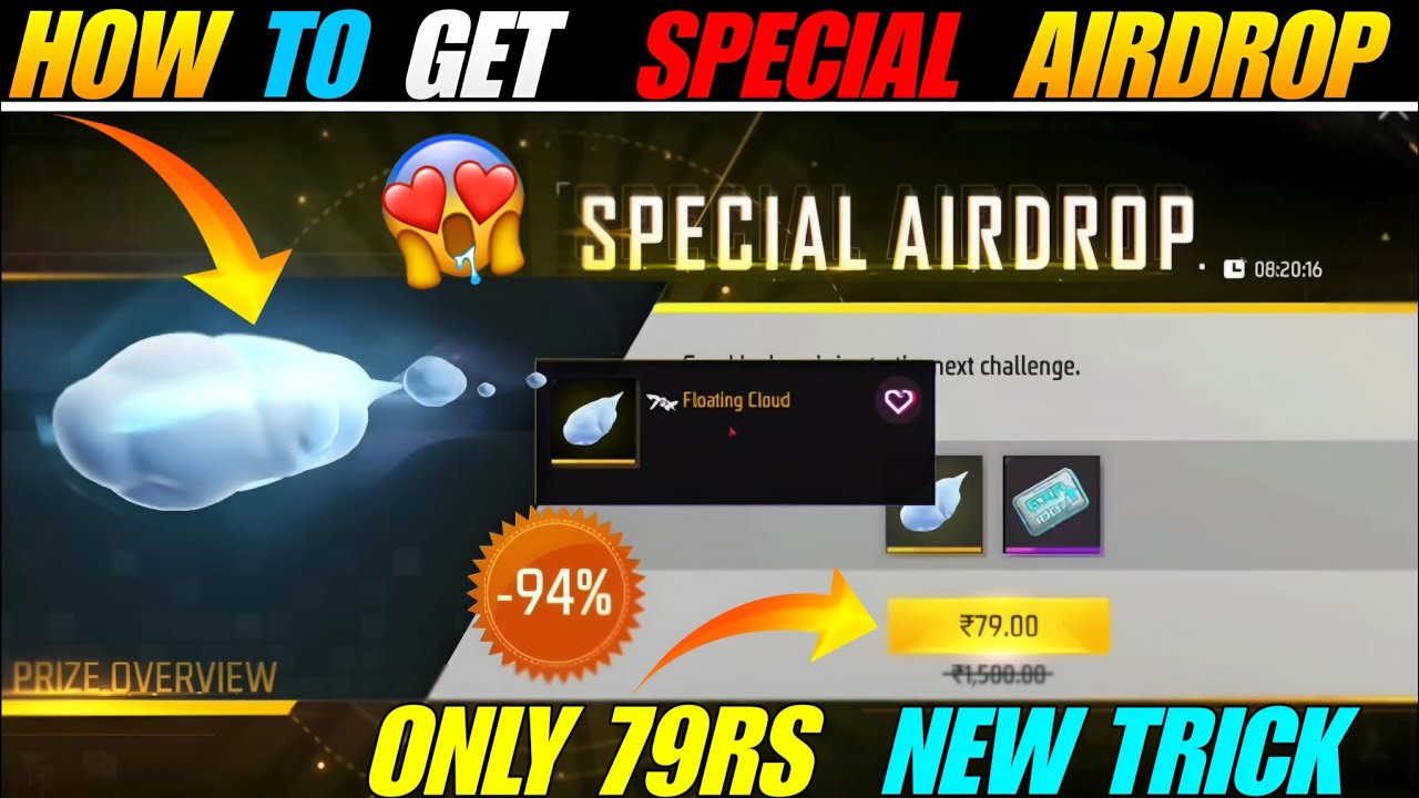 HOW TO GET ONLY 79RS SPECIAL AIRDROP 😱 | 100% WORKING TRICK TO GET NEW SPECIAL AIRDROP | - YouTube
