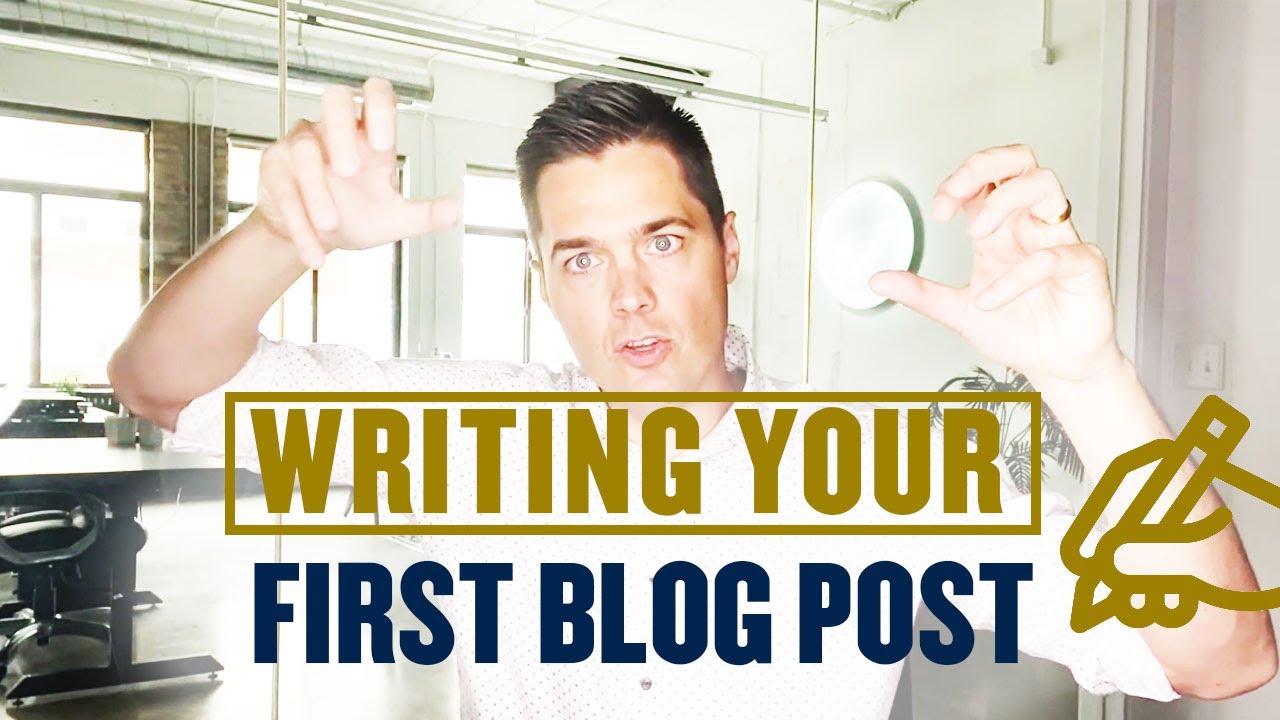 Writing Your First Blog Post for SEO: Ways to Write Content Now - YouTube