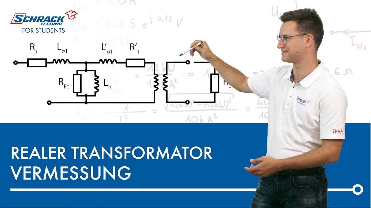 Realer Transformator - richtig vermessen! - YouTube