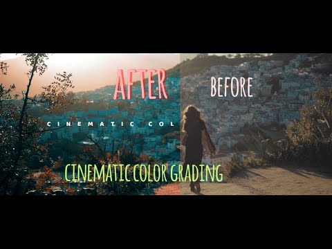 Cinematic Color Grading | Filmora Edits | orange and teal - YouTube