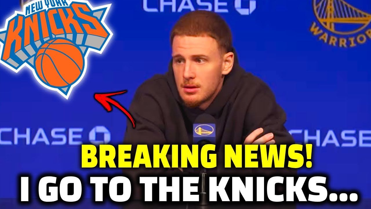 RELEASED TODAY! SAD NEWS!BIG DEAL BETWEEN WARRIORS AND KNICKS! DONDE ...