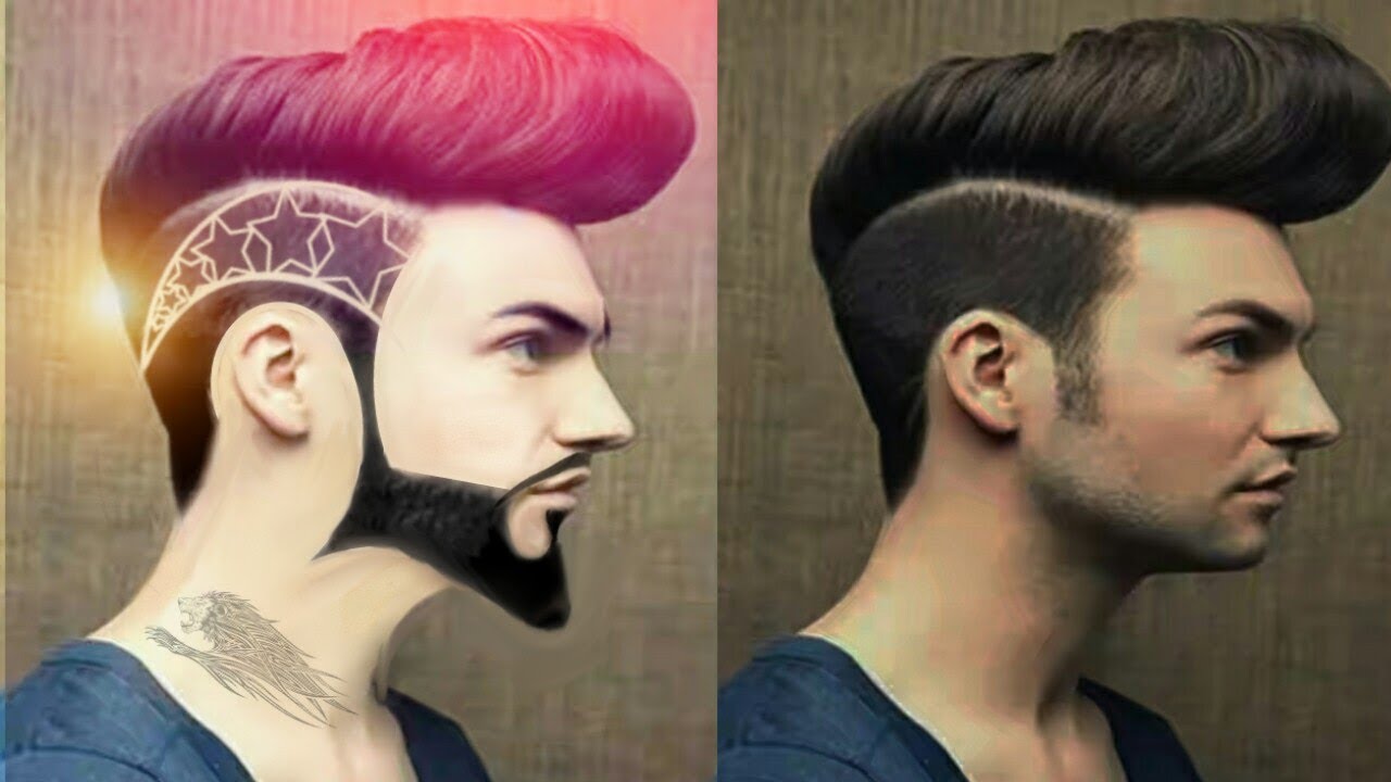 Hair editing in picsart 2018 || picsart amazing hairstyle and beard ...