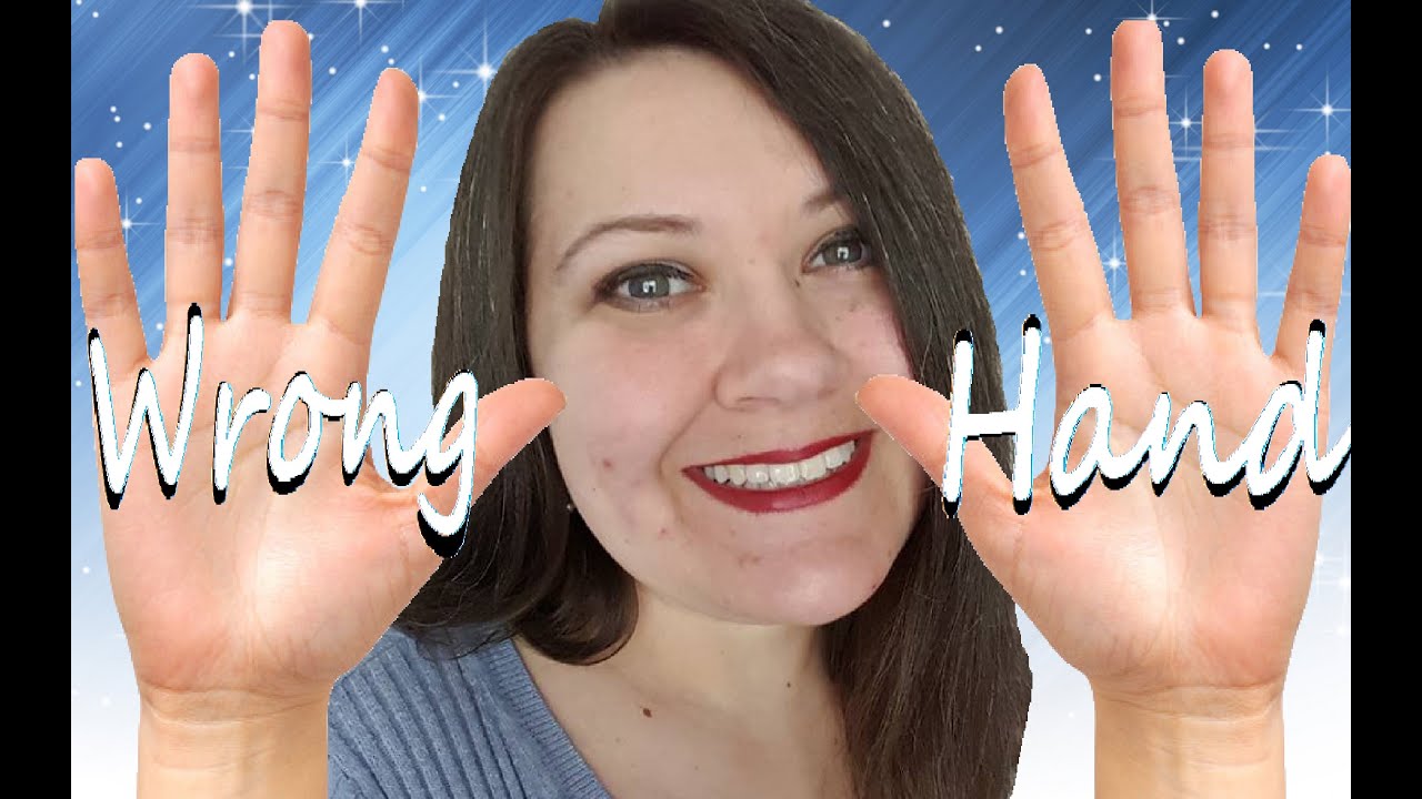 The Wrong Hand Challenge - YouTube