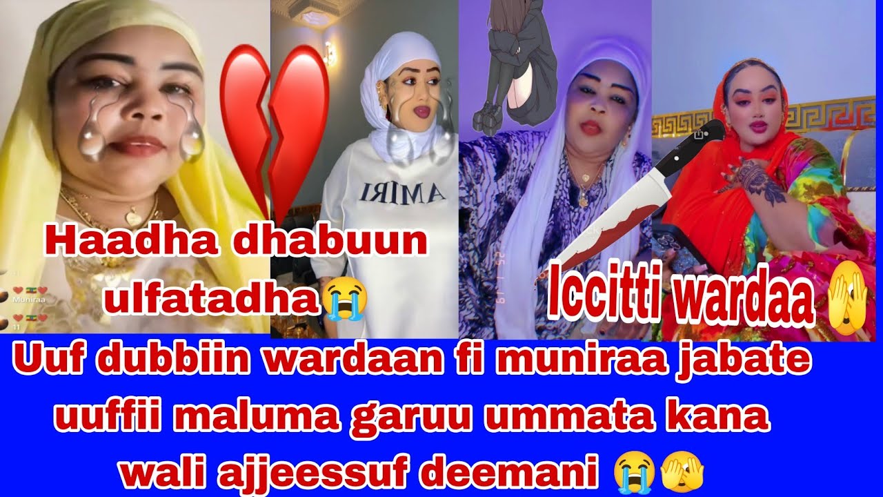 iccitti wardaa bate 🫣fi muniraa jabate uuffii maluma garuu ummata kana ...