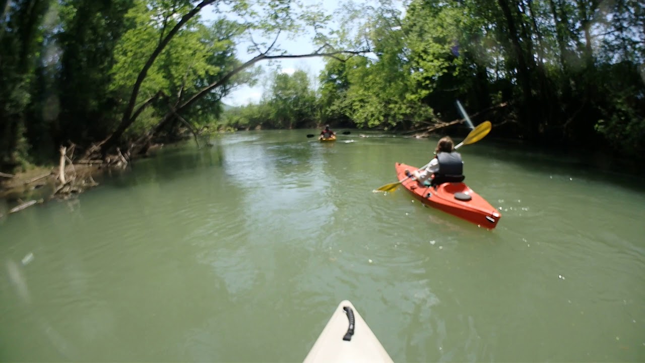 Paddling the Sequatchie River - YouTube