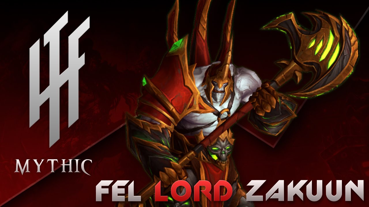 HTF vs Mythic Fel Lord Zakuun - PoV Mago - YouTube