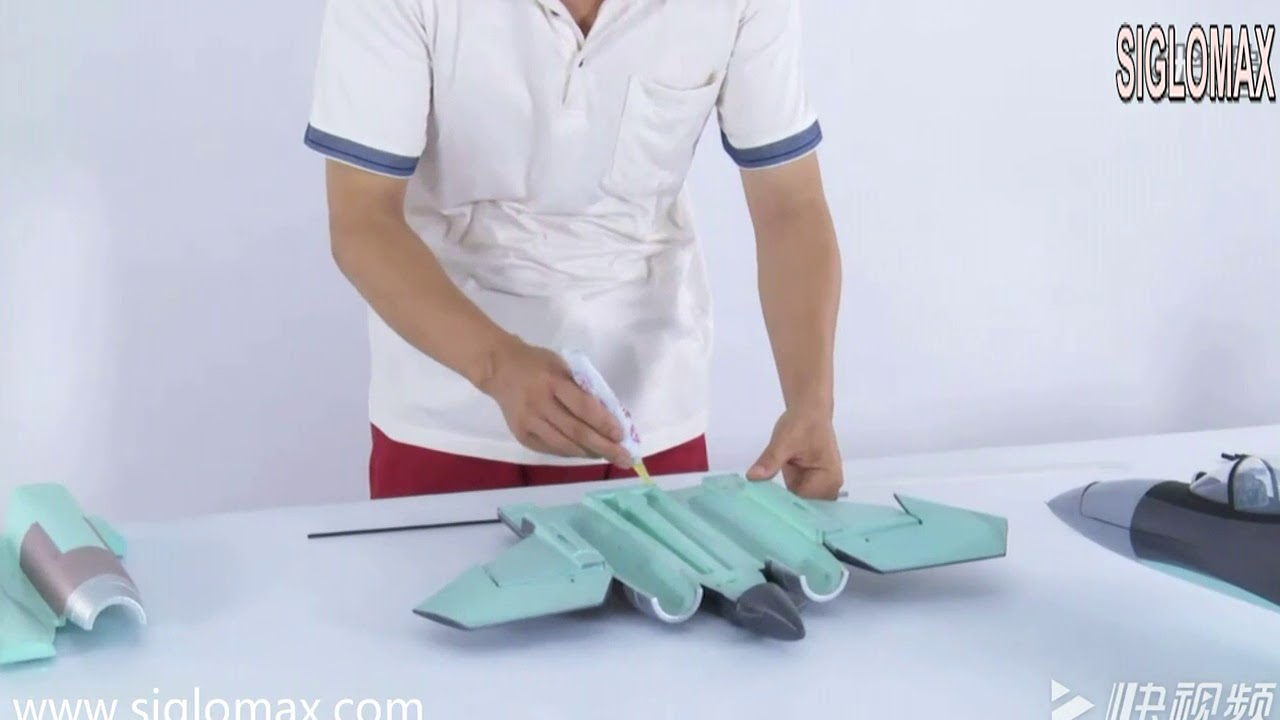 su-35 EPO Kit Building - YouTube