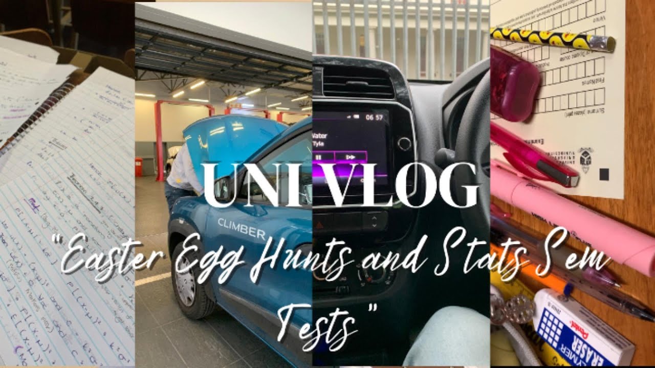 UNI VLOG :) | "Easter Egg Hunts and Stats Sem. Tests📚" - YouTube