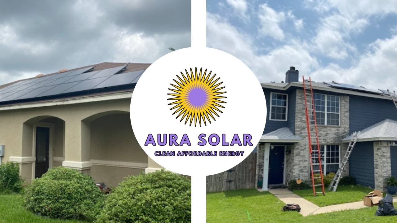 Aura Solar And Roofing - YouTube