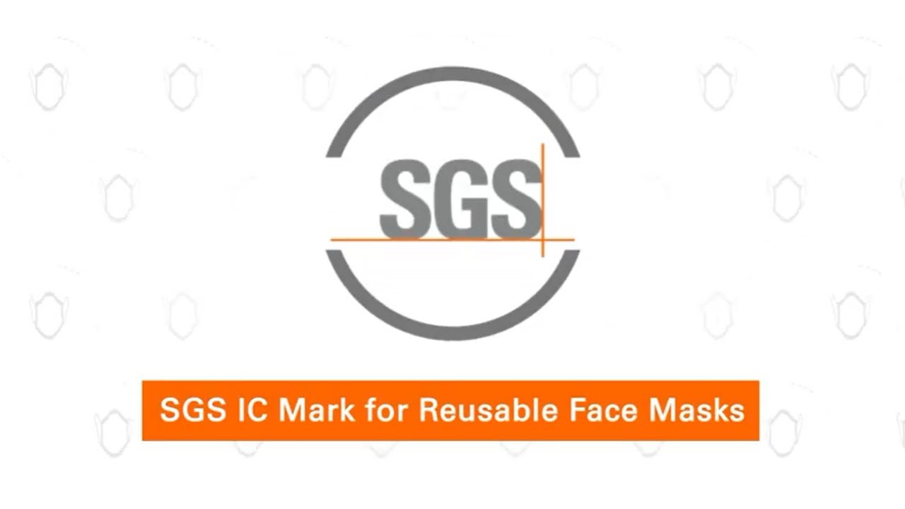 SGS Independently Checked Mark for Reusable Fabric Masks - Animation ...