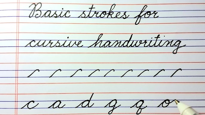 Cursive Writing Practice Sheets For Lkg