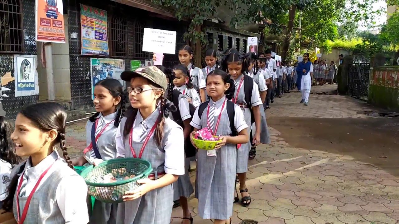 Cleanliness Drive by Primary Students on 02nd October - YouTube