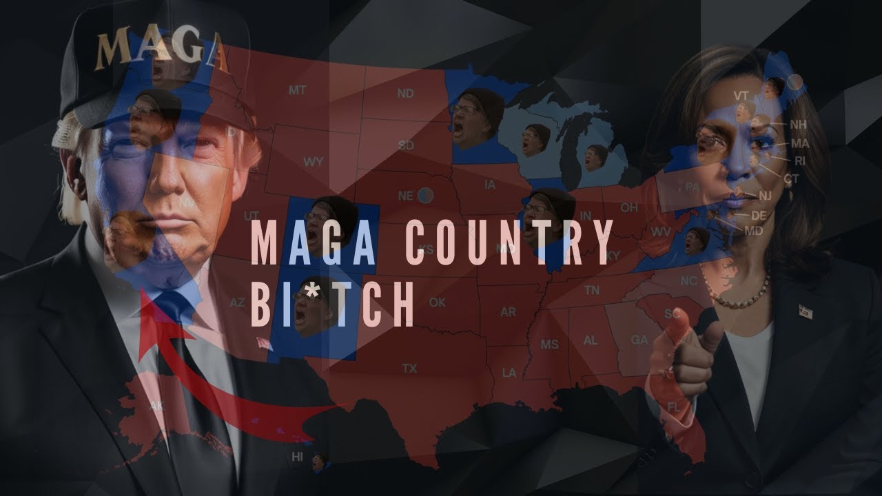 Election Night 2024 :Red Wave Rising-Trump Paints the Country Red ...