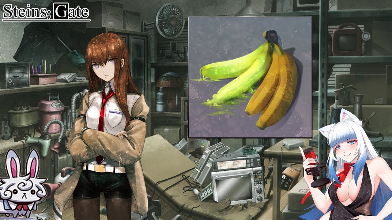 [Steins;Gate] ¡¡Christina!! habemus Plátanos y... ¡¡Máquina del Tiempo!! (Parte 3/Fin Capítulo 1 ...