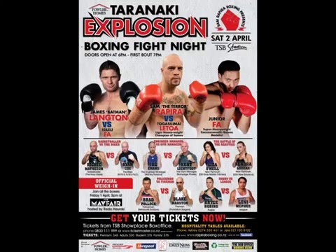 The Hits Sponsor Interview - Taranaki Explosion, 2nd April, TSB Stadium ...