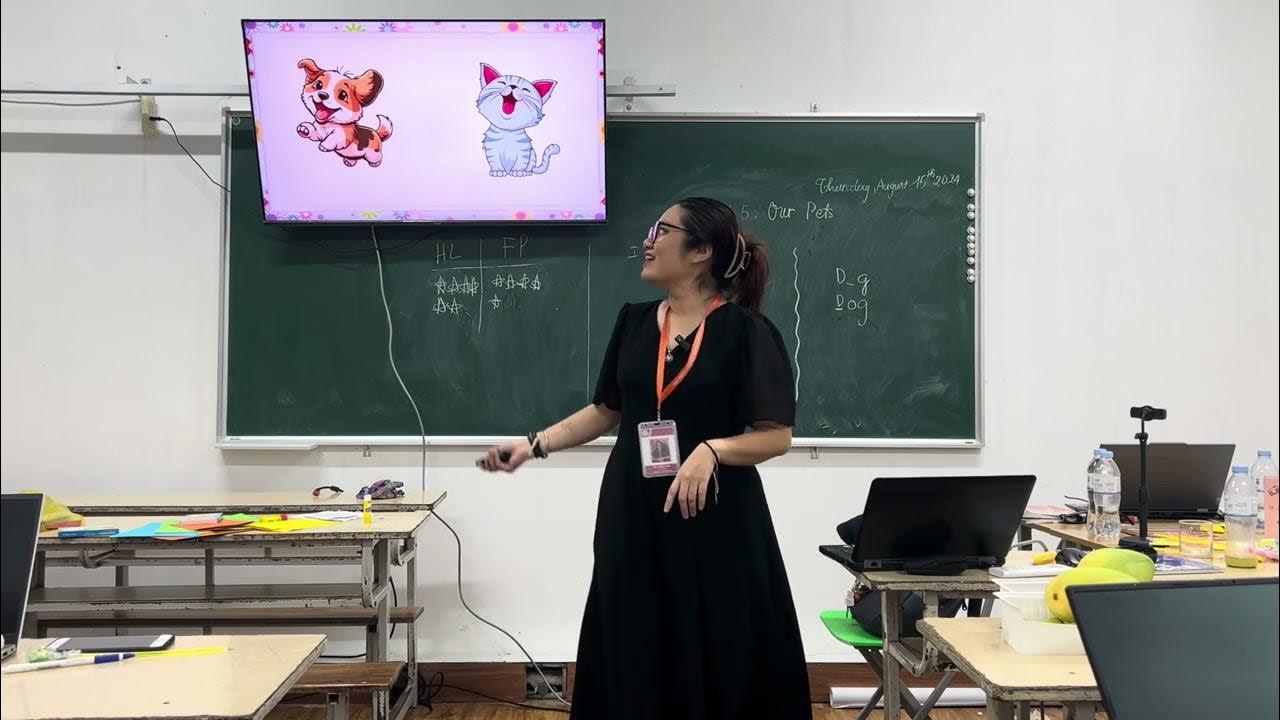 Demo teaching words for grade 1-2 - YouTube