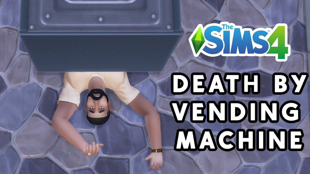The Vending Machine in the Sims 4 UNALIVED my SIM! - YouTube