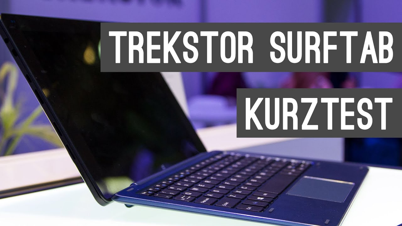 TrekStor SurfTab Duo W1 Volks-Tablet im Kurztest | Deutsch - YouTube