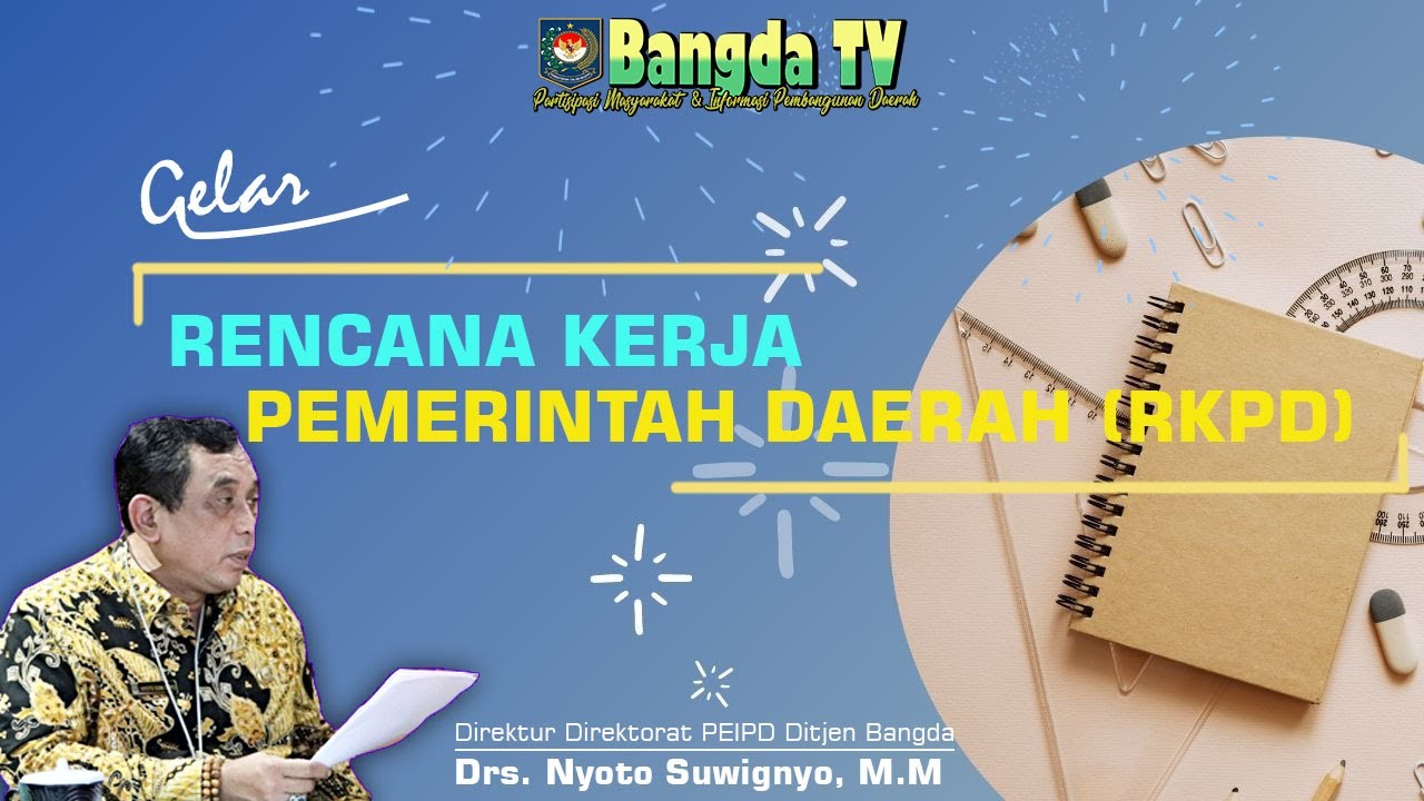 GELAR RENCANA KERJA PEMERINTAH DAERAH (RKPD) - YouTube
