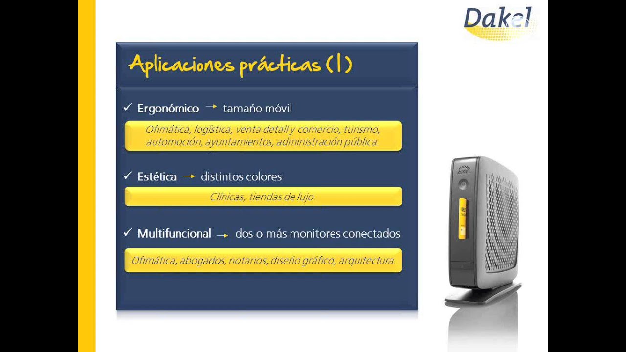 Webinar Dakel: Tecnología Thin Client - YouTube
