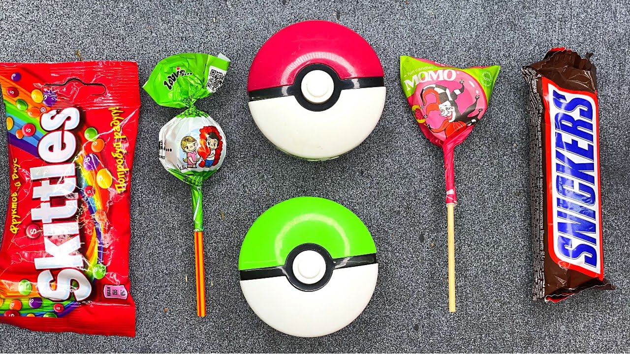 Satisfying Video I Pokemon | Lollipops Sweets Yummy Rainbow Lollipops ...