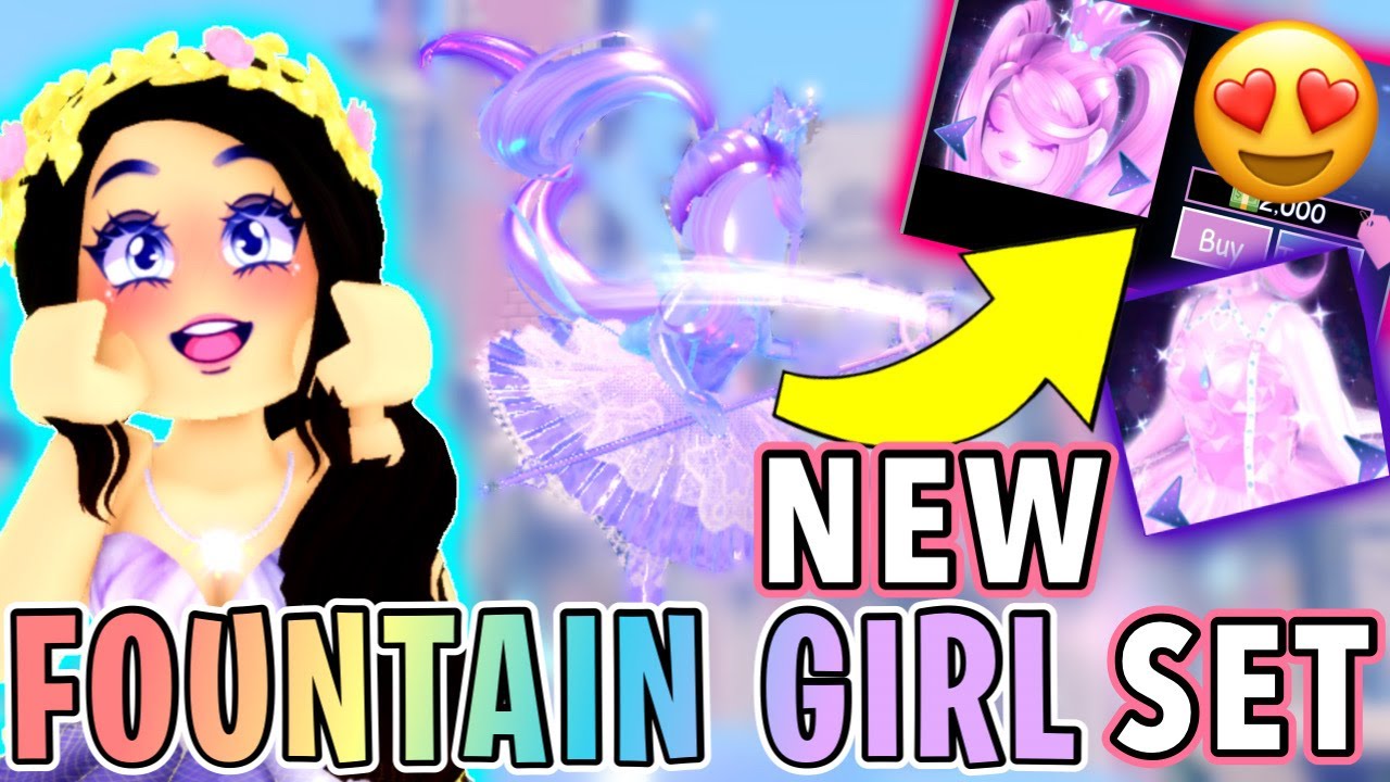👑How To Get The *NEW* FOUNTAIN GIRL SET // Royale High - YouTube