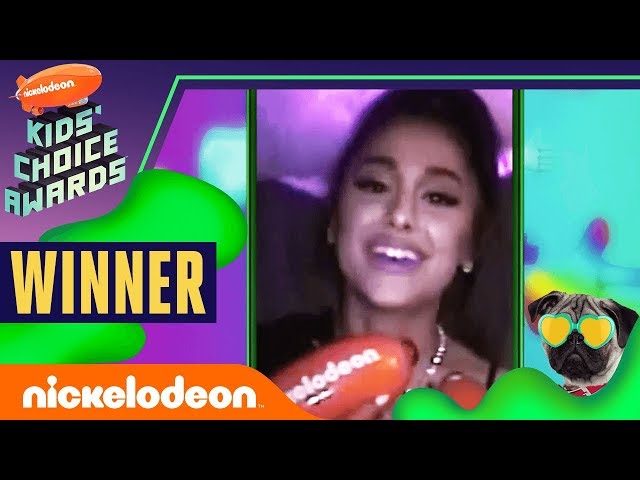 Ariana Grande 2022 Kids Choice Awards