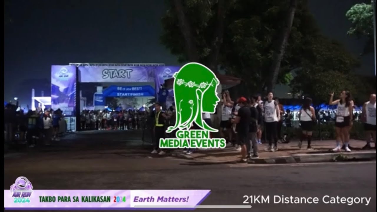 Air Run 2024 21KM Gun-start - YouTube