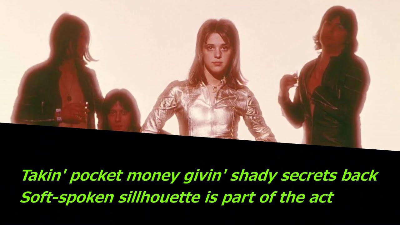 Glycerine Queen ** Suzi Quatr **/~ Lyrics - YouTube