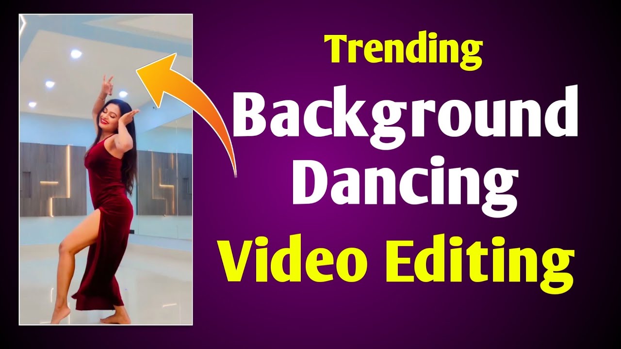 only 1 Click Background Frame Dancing Video editing | Object ke saath Background Dance|| Vinit ...