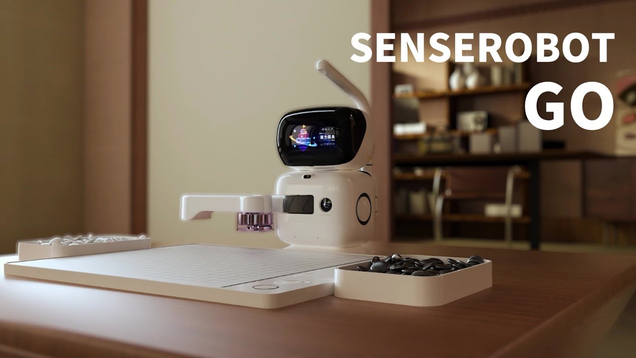 SenseRobot Go: The Second AI-Powered Board Game Robot Joins the SenseRobot Family - YouTube