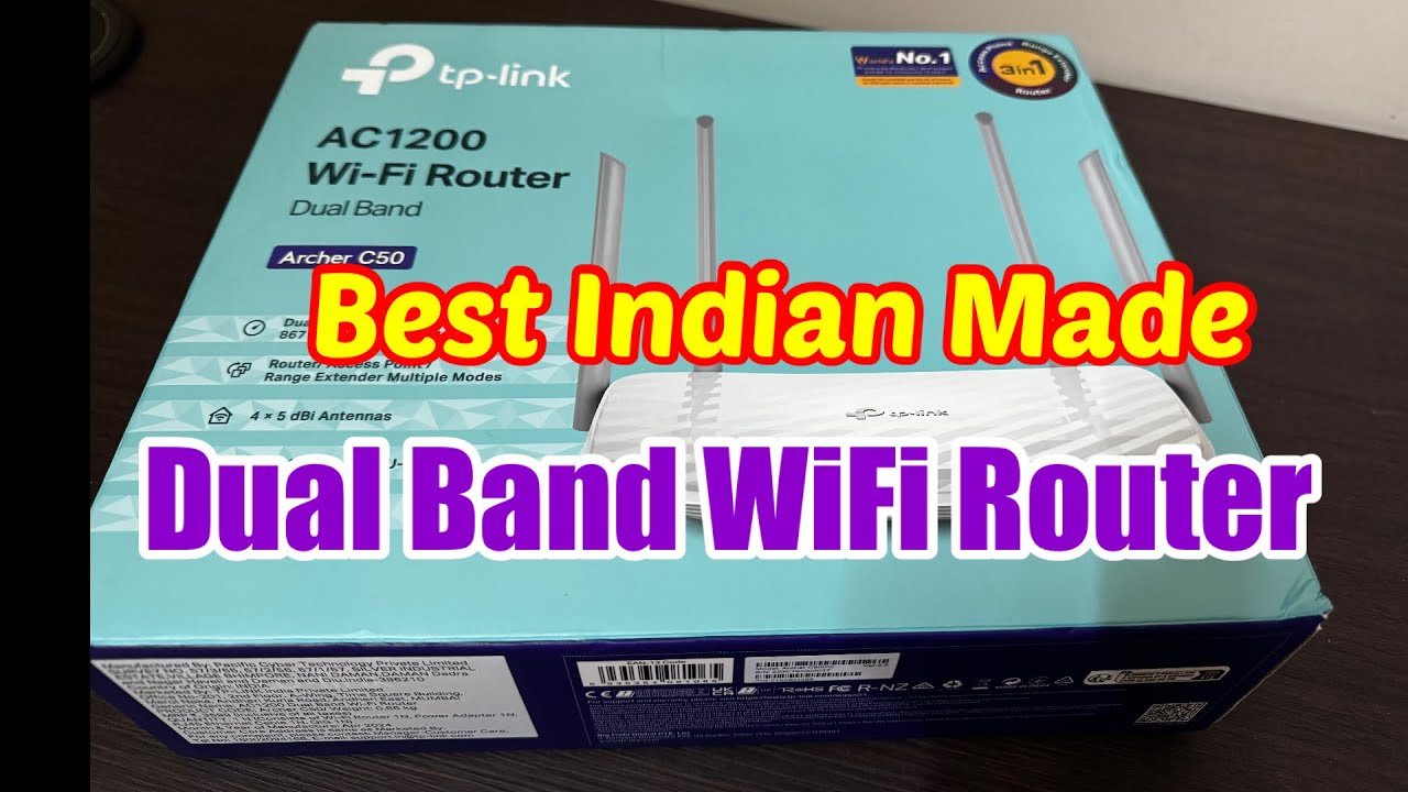 Best Indian WiFi router. TP-Link Archer C50 AC1200 Wireless Dual ...