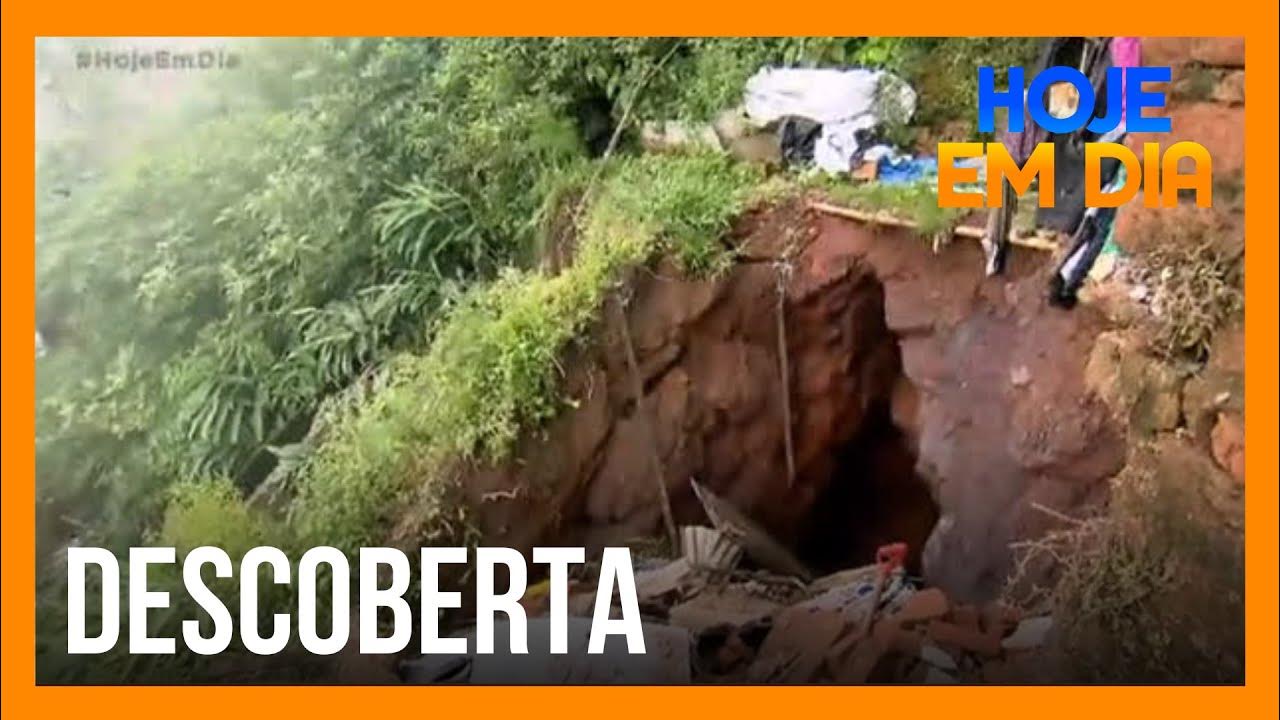 Mina de ouro é descoberta após parte de uma casa desabar em Ouro Preto (MG) - YouTube