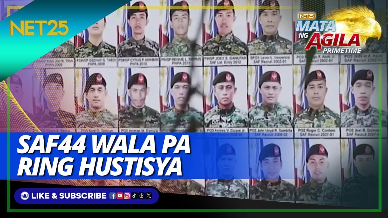 SAF44 wala pa ring hustisya | Mata ng Agila Primetime - YouTube