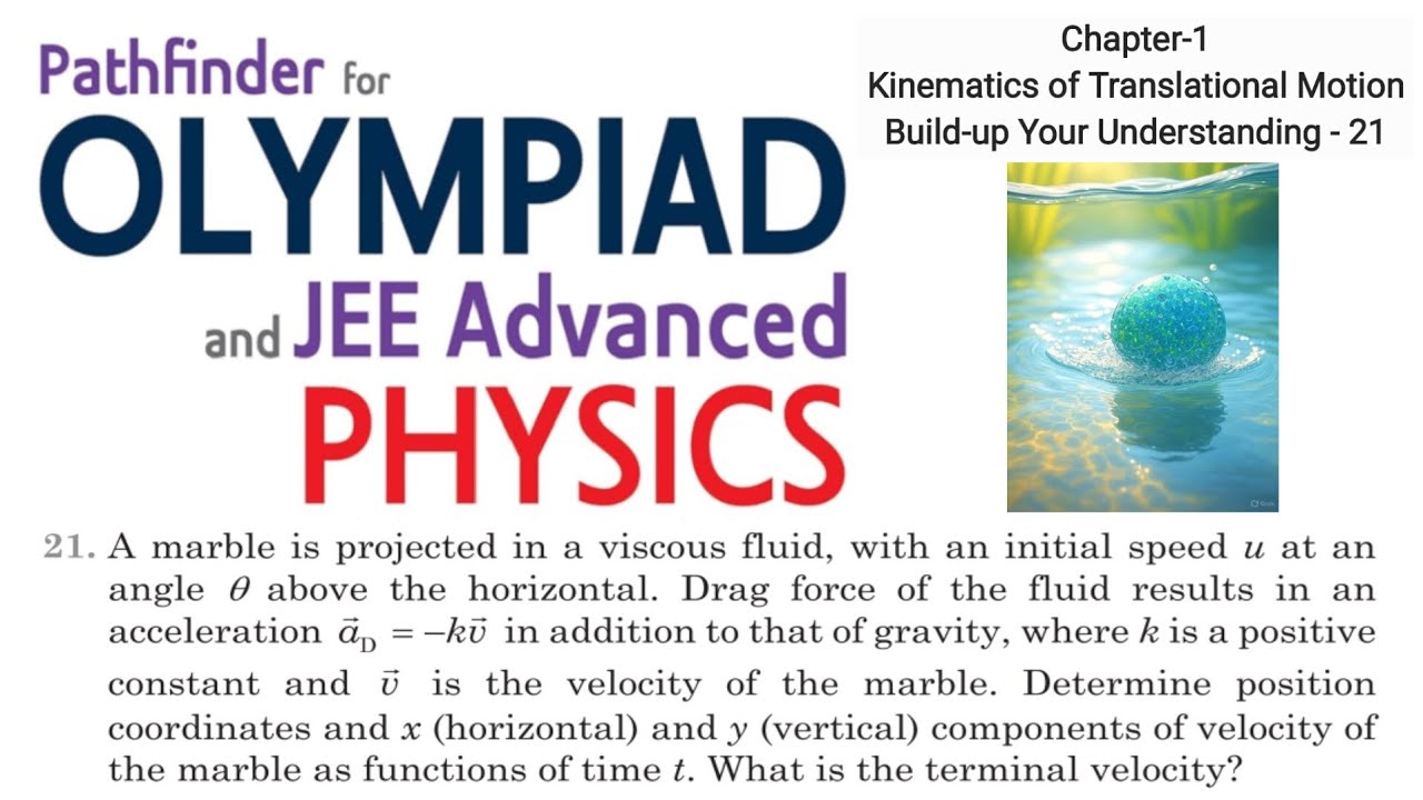BYU-21 | Kinematics l Pathfinder l Solution | Physics l Olympiad | JEE ...