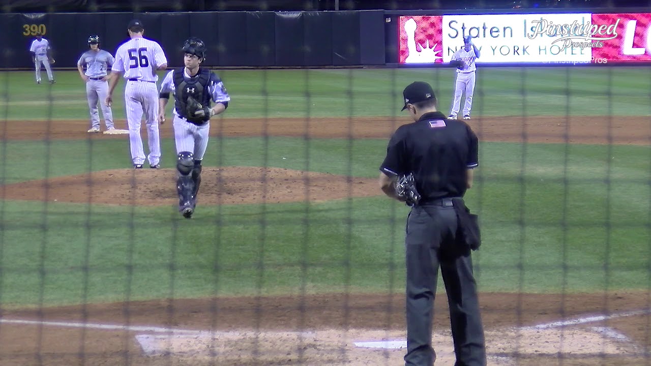 Josh Maciejewski, Left Handed Pitcher, August 31, Staten Island Yankees ...