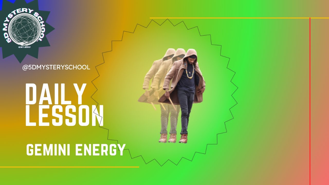 Gemini Energy ♊️- 5D Mystery School 🕳️🐇#gemini - YouTube