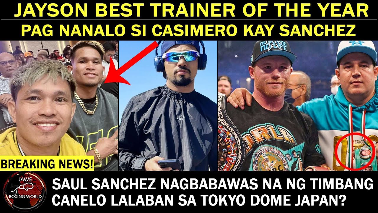 JAYSON CASIMERO Best Trainer Of The Year Pag Nanalo daw Utol Nya Kay ...