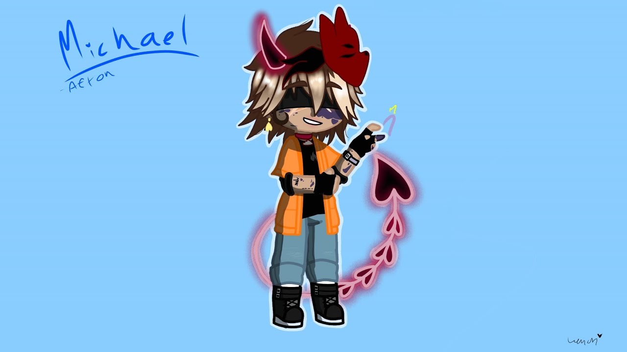 Michael Afton Gacha Speedpaint. ♡ - YouTube