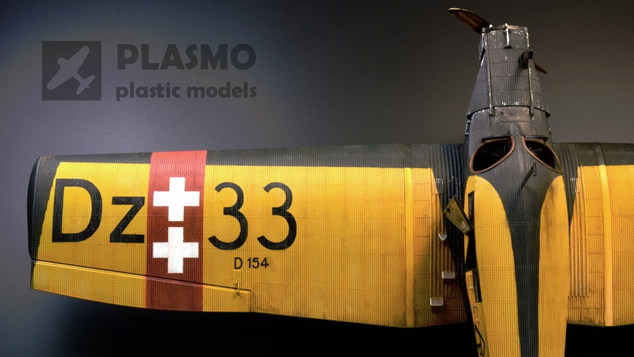 Junkers F13 MiniArt 1/48 - Aircraft Model - YouTube