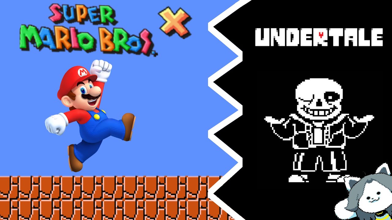 Super Mario Bros X Sans Boss (Undertale)Mario vs Sans [VERY HARD] - YouTube