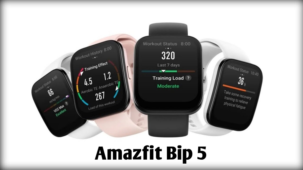 Amazfit Bip 5 | The Perfect Blend of Fitness Tracking - YouTube