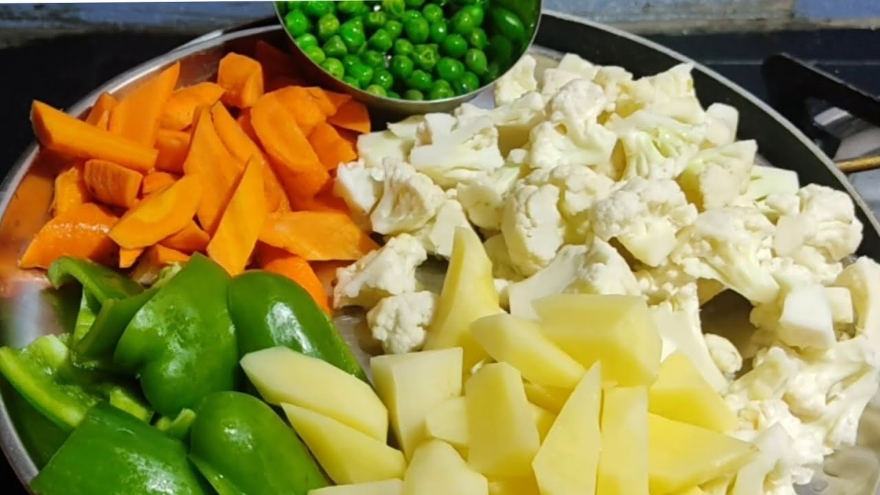 Mixed Vegetable Curry | Mix Veg Recipe | Mixed Vegetable Sabzi ...